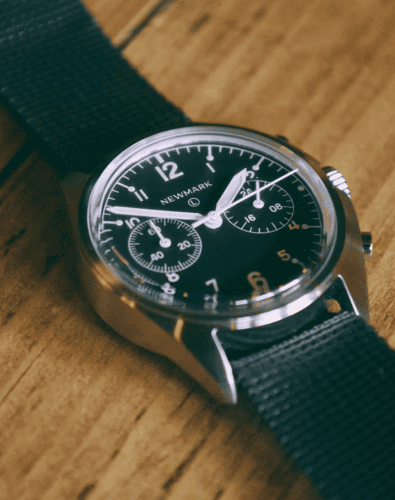 Newmark 6BB RAF Chronograph Flies British Flag For Military Aviation ...